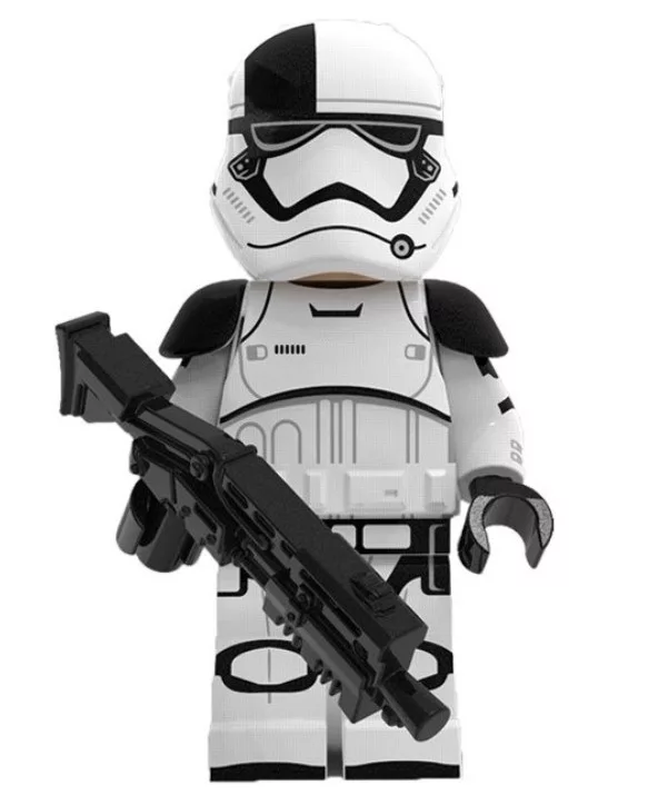 First Order Stormtrooper - building block toy figure - AUTO-